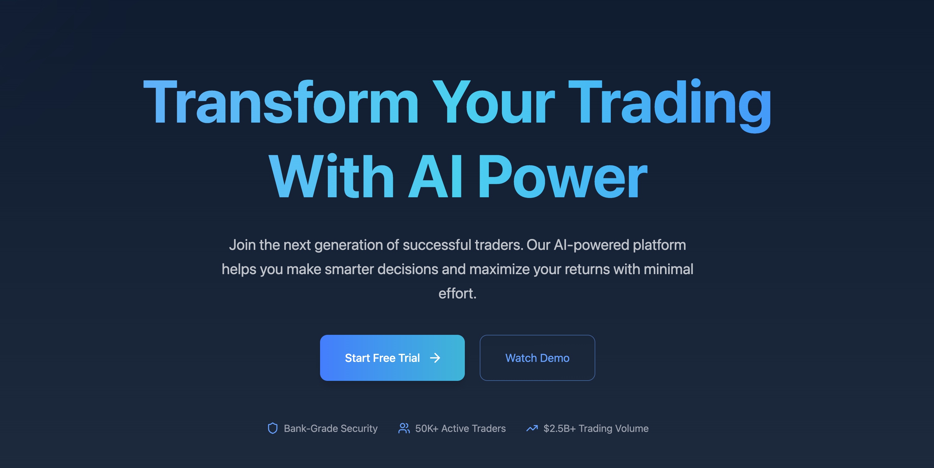 Trade Express | AI-Powered Trading Platform